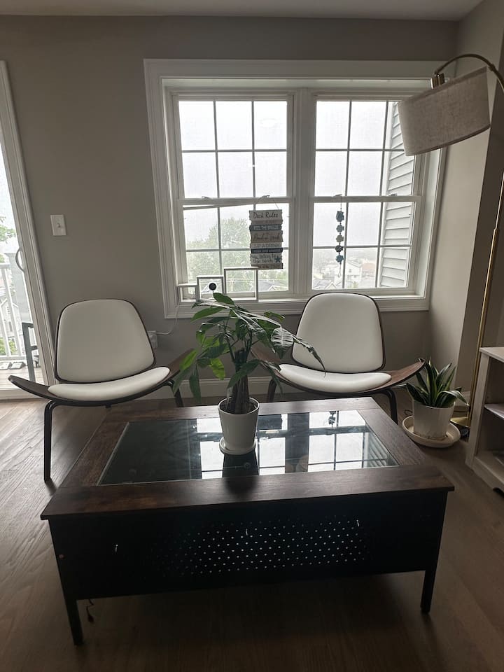Ocean View House, Street View, Natural Light Room. - Boston, MA