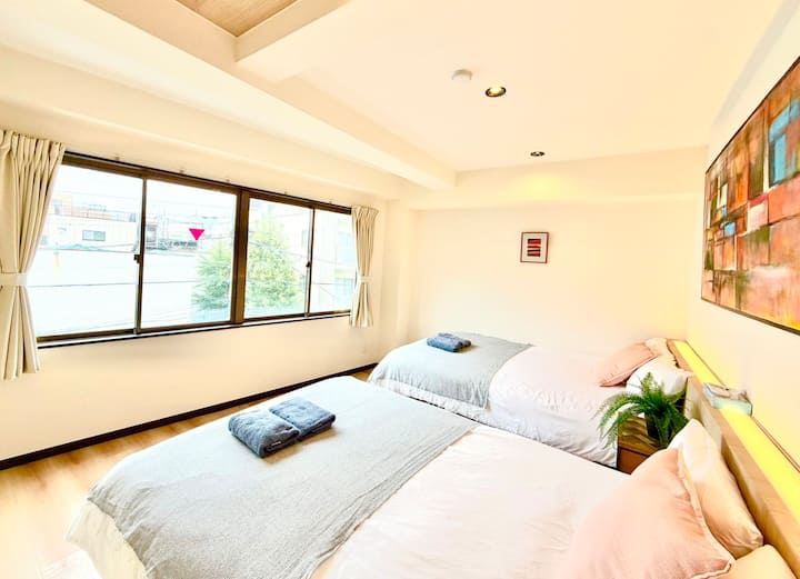 C Asakusa Station 6 Min Walk/sensoji Temple 9 Min Walk/2 Bathrooms/free Wifi-sm0143 - Asakusa