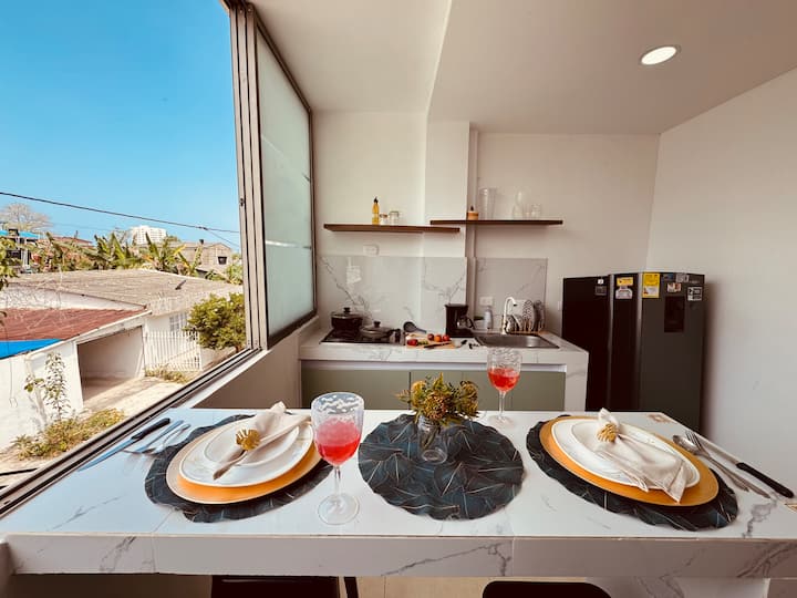 Coworking Studio 100mbpswifi, 600 From The Beach - Córdoba (Colombia)