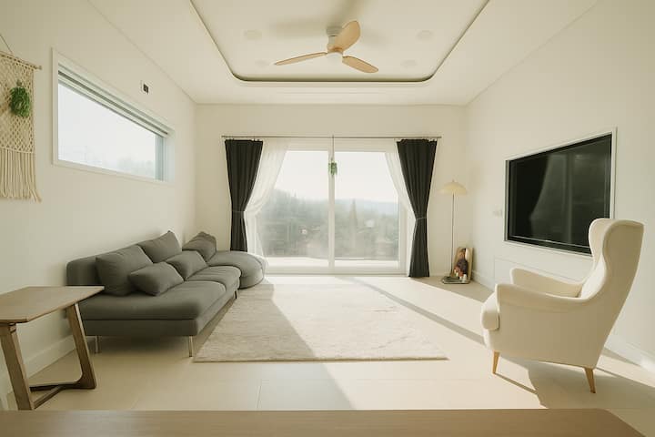 자연이 주는 휴식 | 프라이빗 독채·바베큐·불멍 가능 숙소 - 내수읍