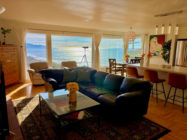 Peaceful Ocean View Home • Parking • Near Sf - Daly City