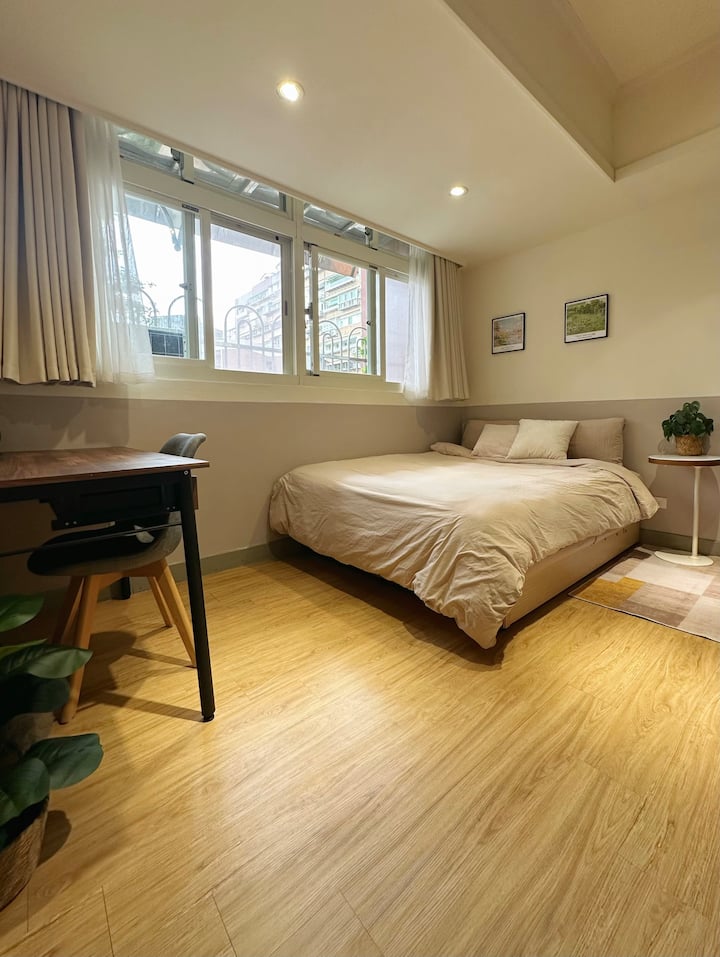 Bright Homey Room Near Taipei101 - Taipei