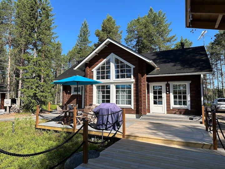 Rantamökki Kuusamossa - Finland