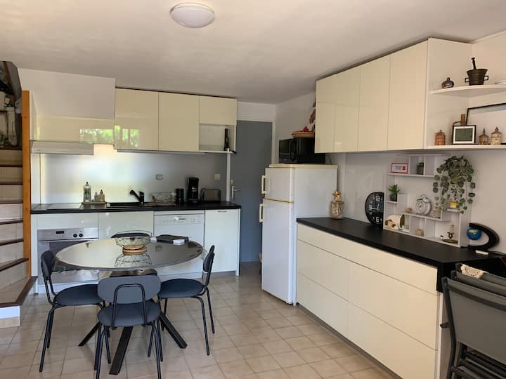 Maison Climatisée + Wifi Dans Lotissement Calme - Sérignan Plage