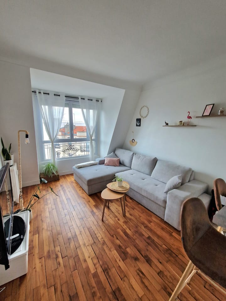 Appartement Lumineux & Charmant 11min Centre Paris - Colombes