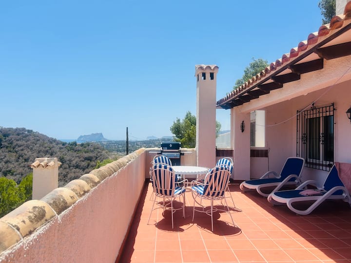 Lugnt Boende Med Terrass I Pittoreska Moraira - Moraira