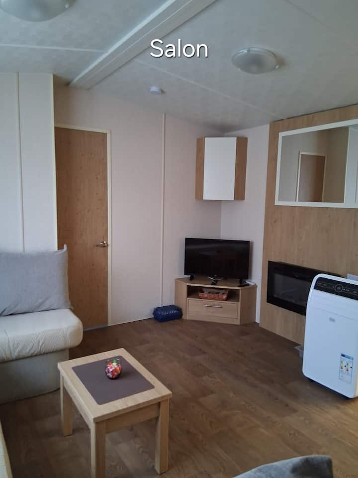Mobil'home Spacieux 6 Personnes Dans Camping Calme - Berck