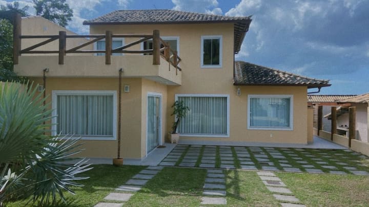 Linda Casa Com Vista Para O Mar. - Cabo Frio