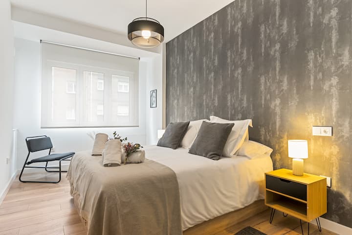 Dalí, Espectacular Apartamento, Escritorio Y Wifi - Gijón