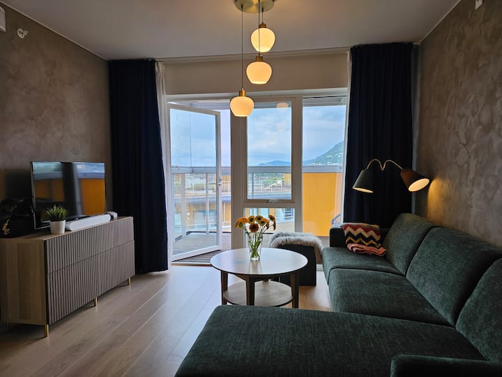 Sentrumsnær Toppetasjesleilighet - Aéroport de Bergen (BGO)