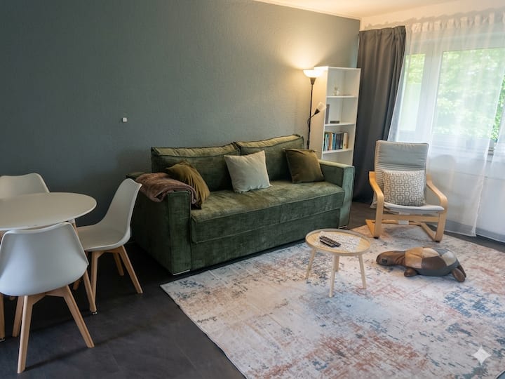 Modernes Apartment | 4 Schlafplätze, Parkplatz - Langenfeld