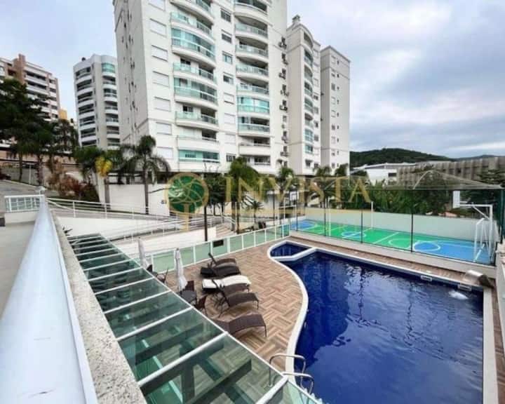 Apto Luxo Varanda Churras Piscina Wifi Garagem Pet - Florianópolis