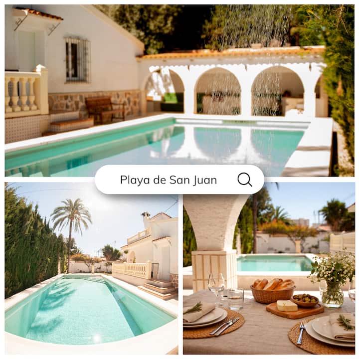 Private Pool | Bbq | Beach 5 Min | Residential - Alicante