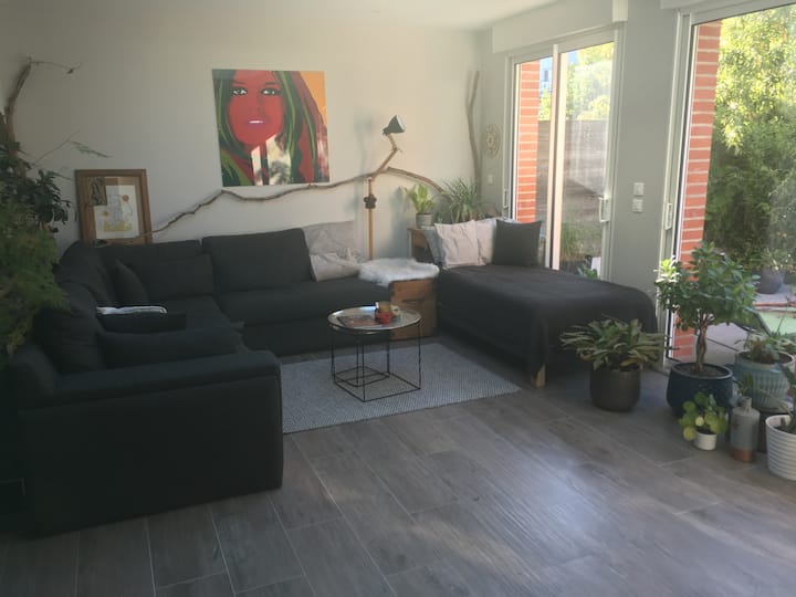 Chambre Calme, Confort Et Jardin (Visite à Lille) - Lambersart