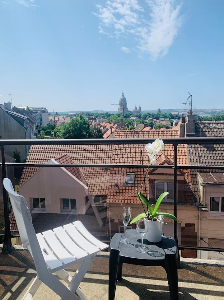 3 éToiles Grand Appartement Avec Balcon Et Vue - Boulogne-sur-Mer