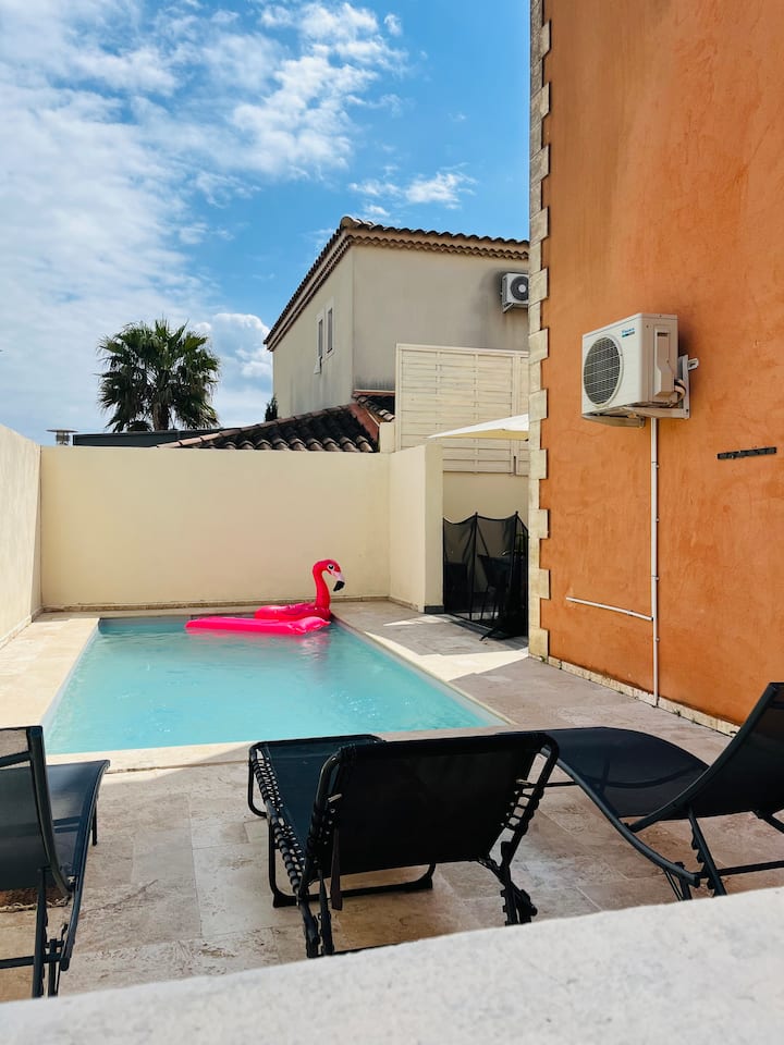 Maison Avec Piscine Privée Proche De La Camargue - 亞爾