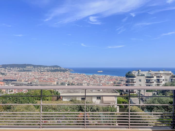 « Le Cap » Amazing View Riviera Apartment - Nice
