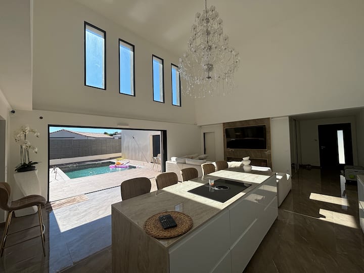 Maison Tout Confort à La Mer - Portiragnes