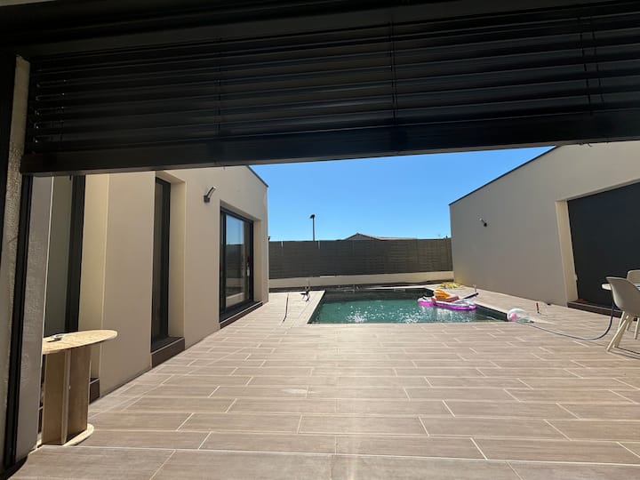 Maison Tout Confort à La Mer - Portiragnes