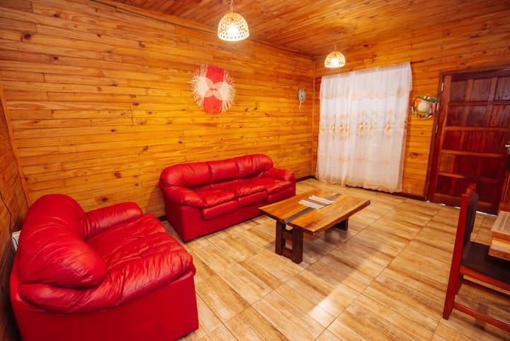 Cabaña Cómoda Y Segura Para Tu Descanso - Posadas
