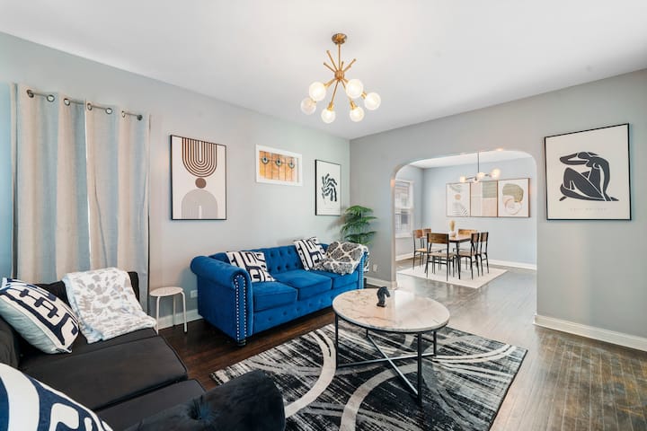 Spacious/privacy In Chicago/mins To Dt/free Parkng - 伊利諾伊州