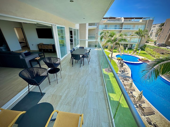 Lindo Depto Nuevo C/club D Playa - Acapulco