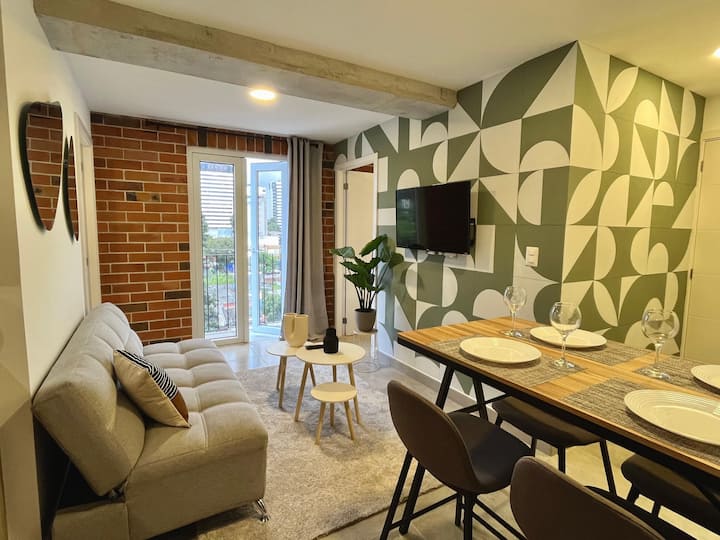 Moderno Apartamento De 2 Habitaciones - Guatemala City