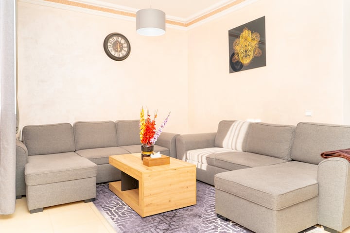 Bel Appartement Cosy éQuipé 5mn Du Centre Gueliz - Marrakech