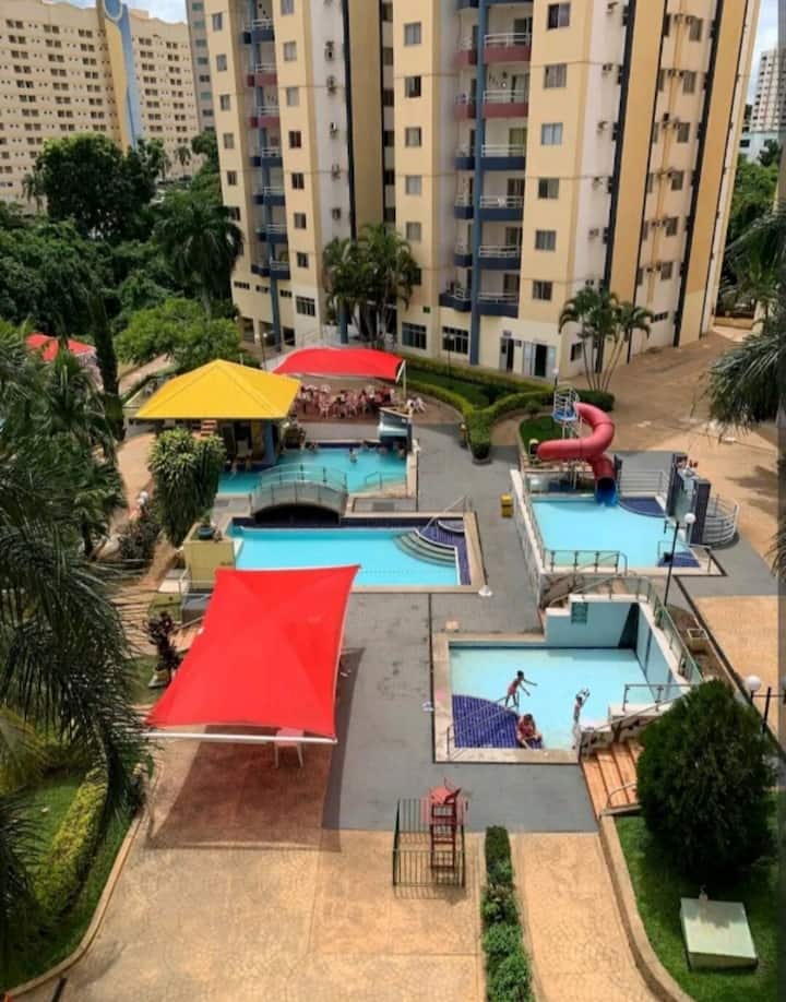 Apt No  Condomínio Sol Das Caldas Até Sete Pessoas - Caldas Novas