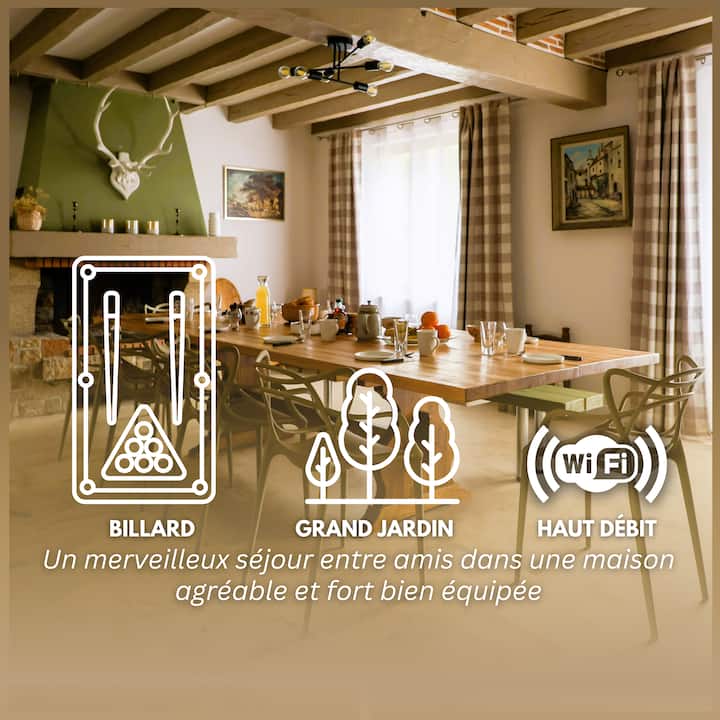 Le Clos André - Climatisation - Jardin - Chambord - Château de Chambord