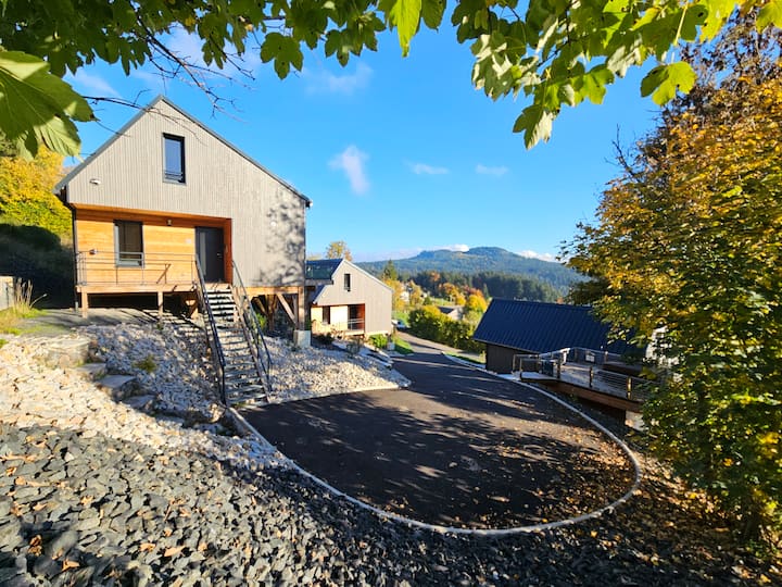 Chalet 4 éToiles Lizieux Avec Spa - Haute-Loire