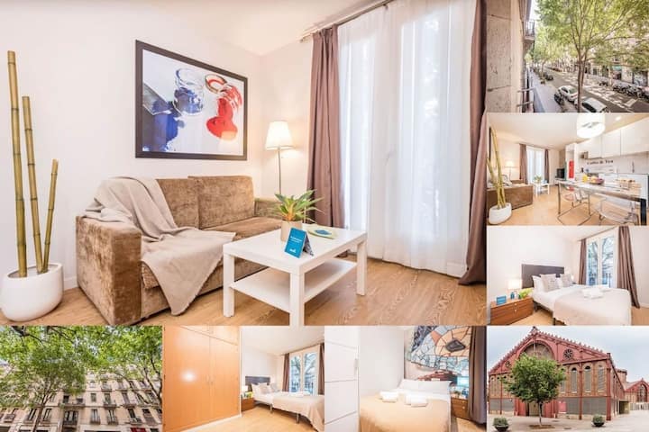 Coloc. 8 Ch. Centre-ville, 16 Pers. - Barcelona