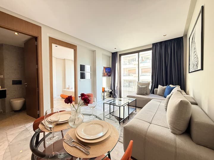 Modern&cosy 1br|palmiers|bright+gym+fastwifi - Casablanca