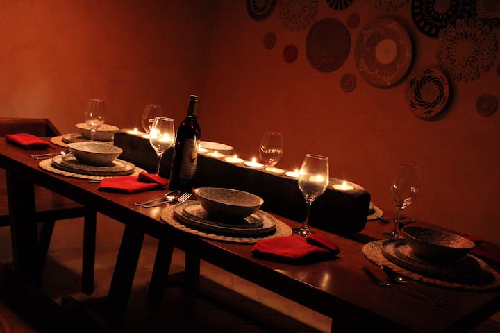 Casa ÉTnica-alma Artesanal Perfecta Para 10 - Oaxaca