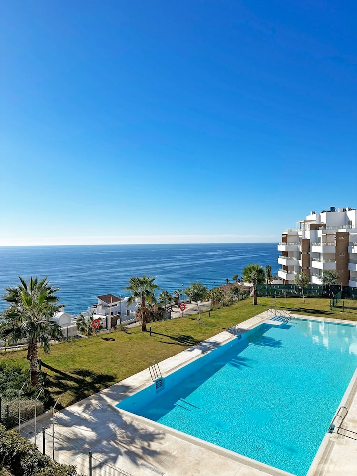 Spectaculair Uitzicht Over Zee En Stad - Calaceite - Torrox