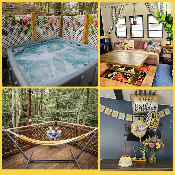 Private Hot Tub In Nature/ Relax And Reset - Moscow, PA