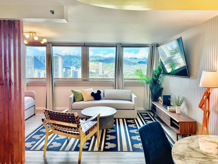 24fl-cute And Cozy 1br For Groups & Family! - Honolulu