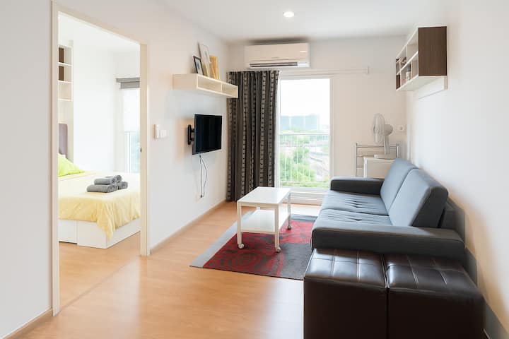 Spacious 2br+3 Beds Mrt & Big C <300m - Bangkok