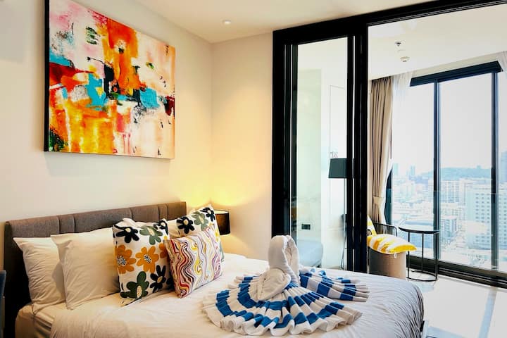 4# Edge Bay View Netflix Tv Long Stay Month Rent - Pattaya City