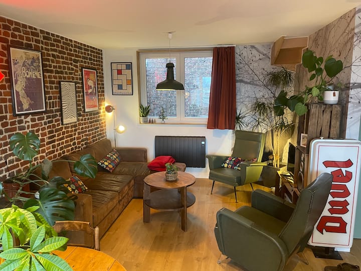 Appartement Cosy Avec Terrasse - リール