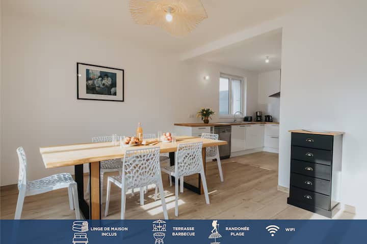 Maison 300m à Pieds Des Plages • 8pers - Finistère