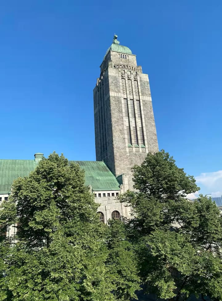 Central Home For 5. Famous Landmark Church View. - Helsinki