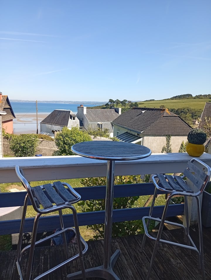 Maisonnette Face à La Mer Avec Jardin - Douarnenez