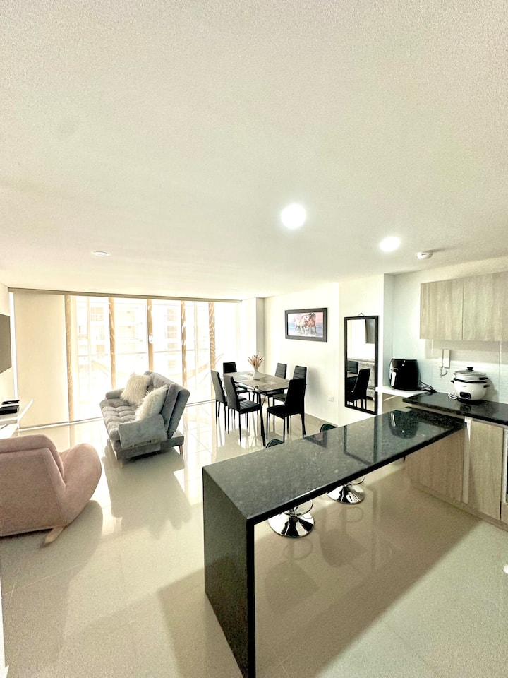 Confortable Y Luminoso Apartamento 2 Habitaciones - Neiva