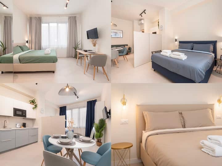 Intero Apt 3 Stanze 3 Bagni A 5 Min Da Stazione - Bergamo