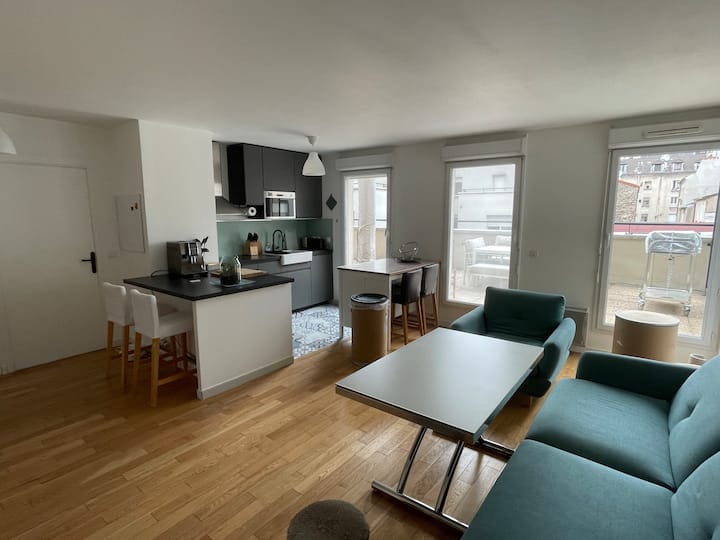 Appartement à 5 Mins De Paris - Pantin