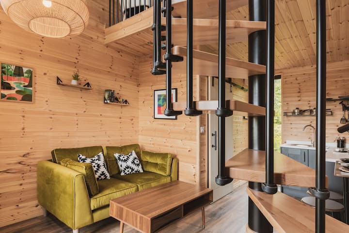 Luxury Scandi Treehouse W/ Hot Tub & Coastal Views - Saint Monans