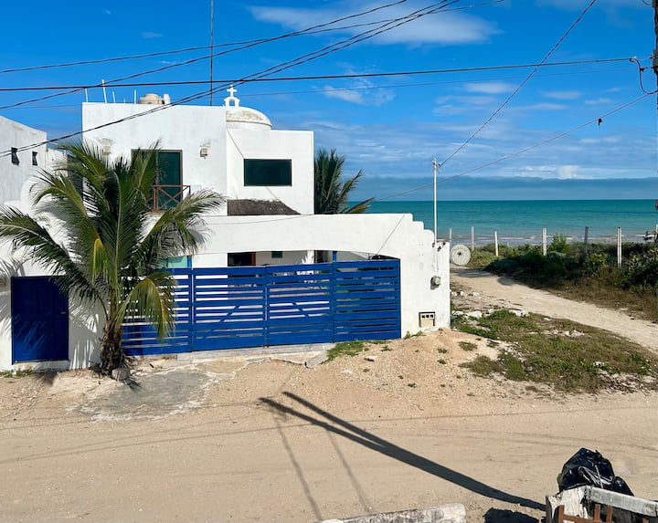 Casa Paradiso Telchac Puerto Frente Al Mar - Telchac Puerto