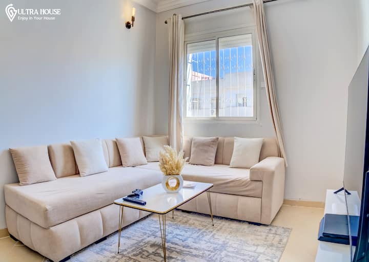 아늑한 아파트 + Playstation 4 (Fifa 26), 해변까지 10분, 무료 주차 - Agadir