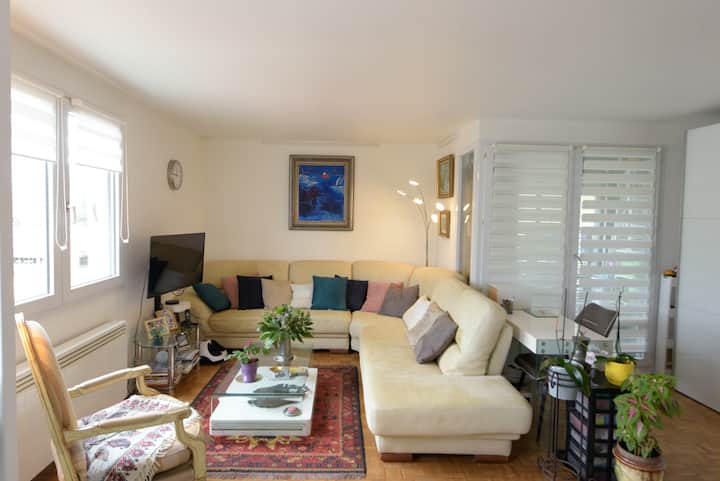 Belle Chambre, Calme, 10 Mn Gare Part-dieu - Lyon